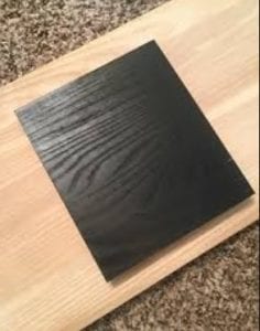 How To Ebonize Wood | Cut The Wood