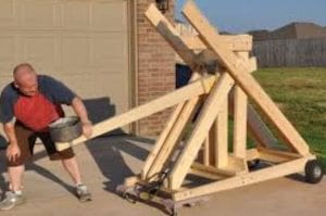 How To Build A Catapult Out Of Wood | Cut The Wood