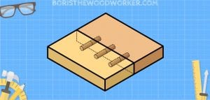 How To Join Two Boards Lengthwise | Cut The Wood