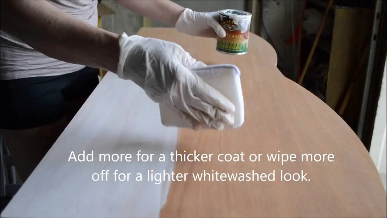 How To Make Wood Look Old With White Paint | Cut The Wood