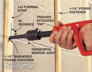 How To Attach Wood To Brick | Cut The Wood