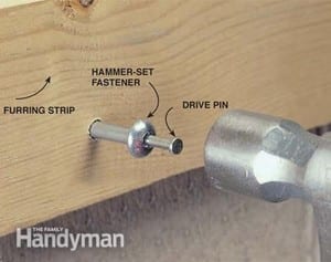 How To Attach Wood To Brick | Cut The Wood