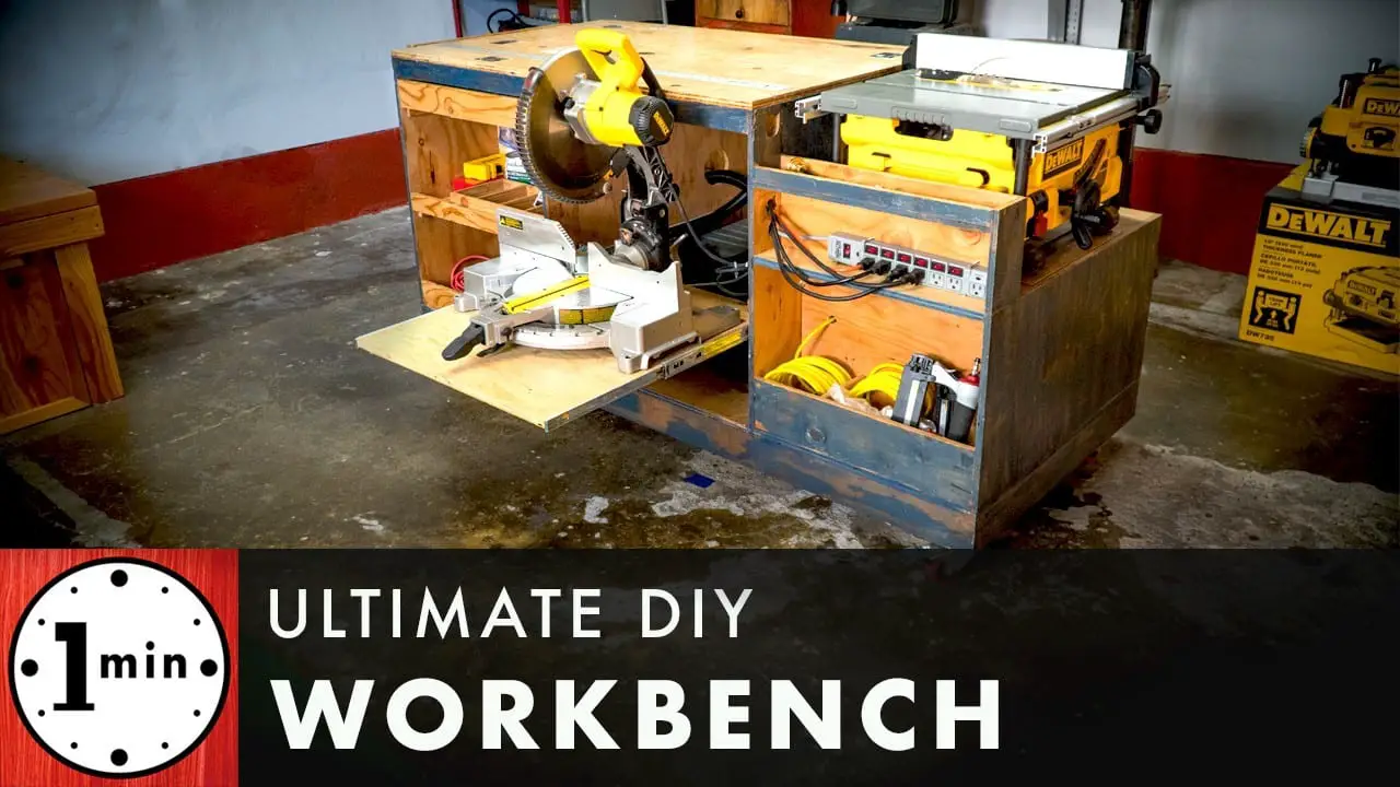 66 Workbench DIY Plans | Cut The Wood